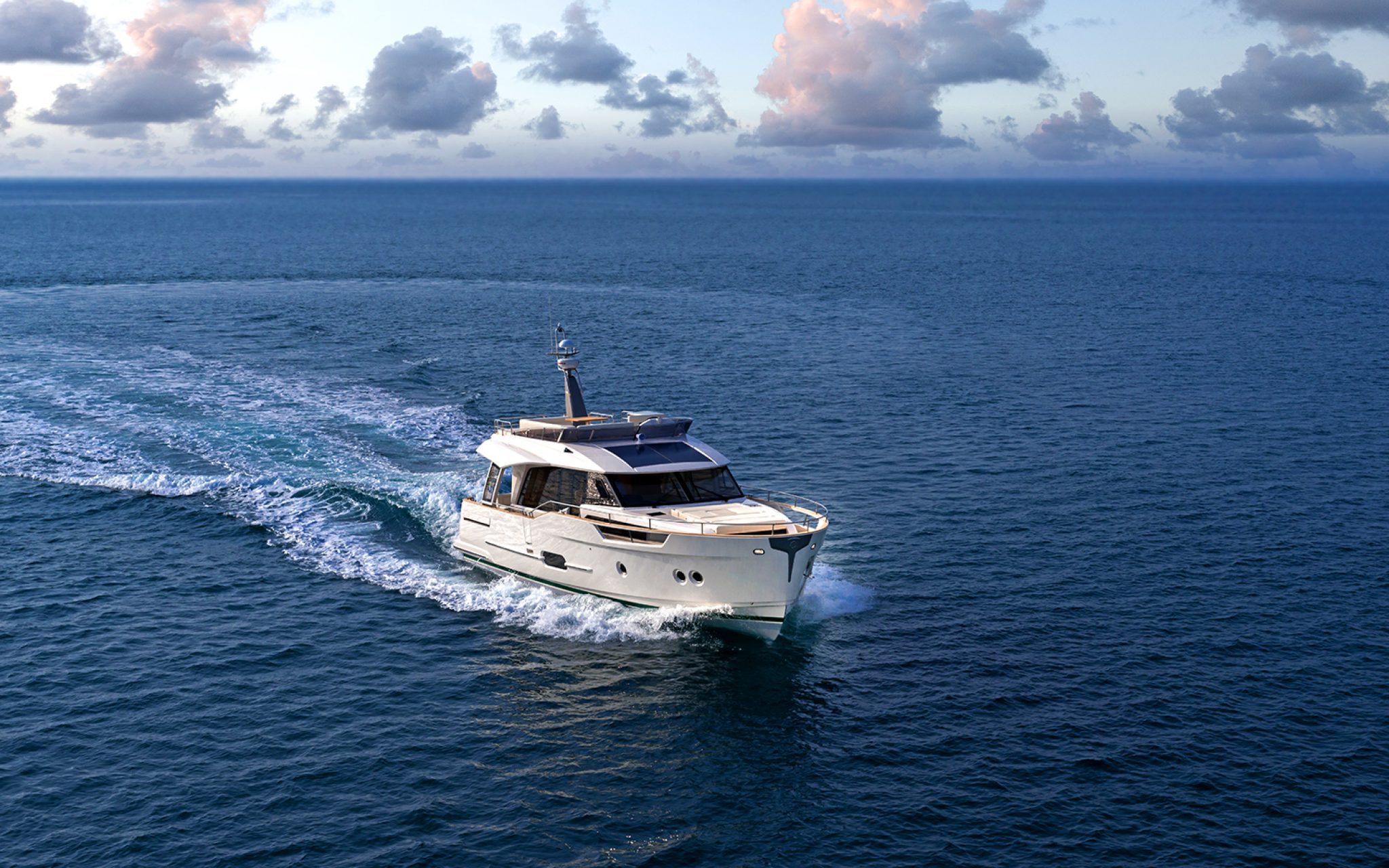 Greenline 48 | 48ft Hybrid Motor Yachts with Solar Power | Eyachts