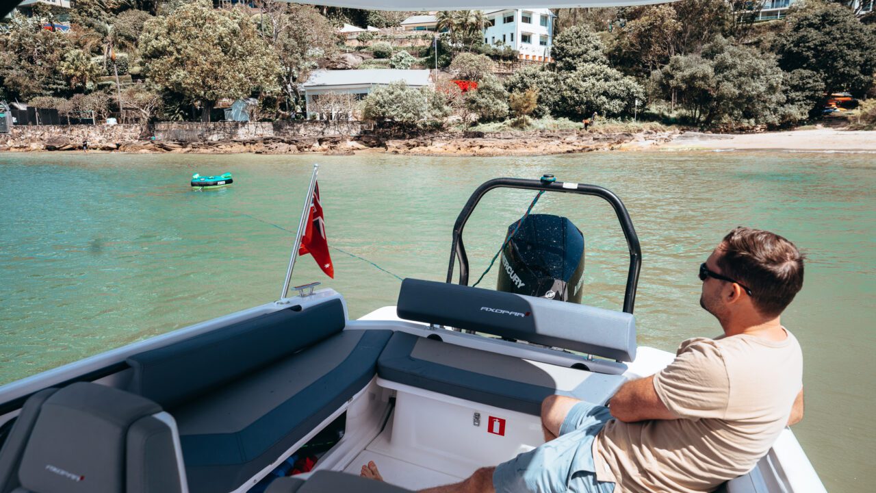 Axopar 22 Sydney – Family Watersports & Donutting Fun