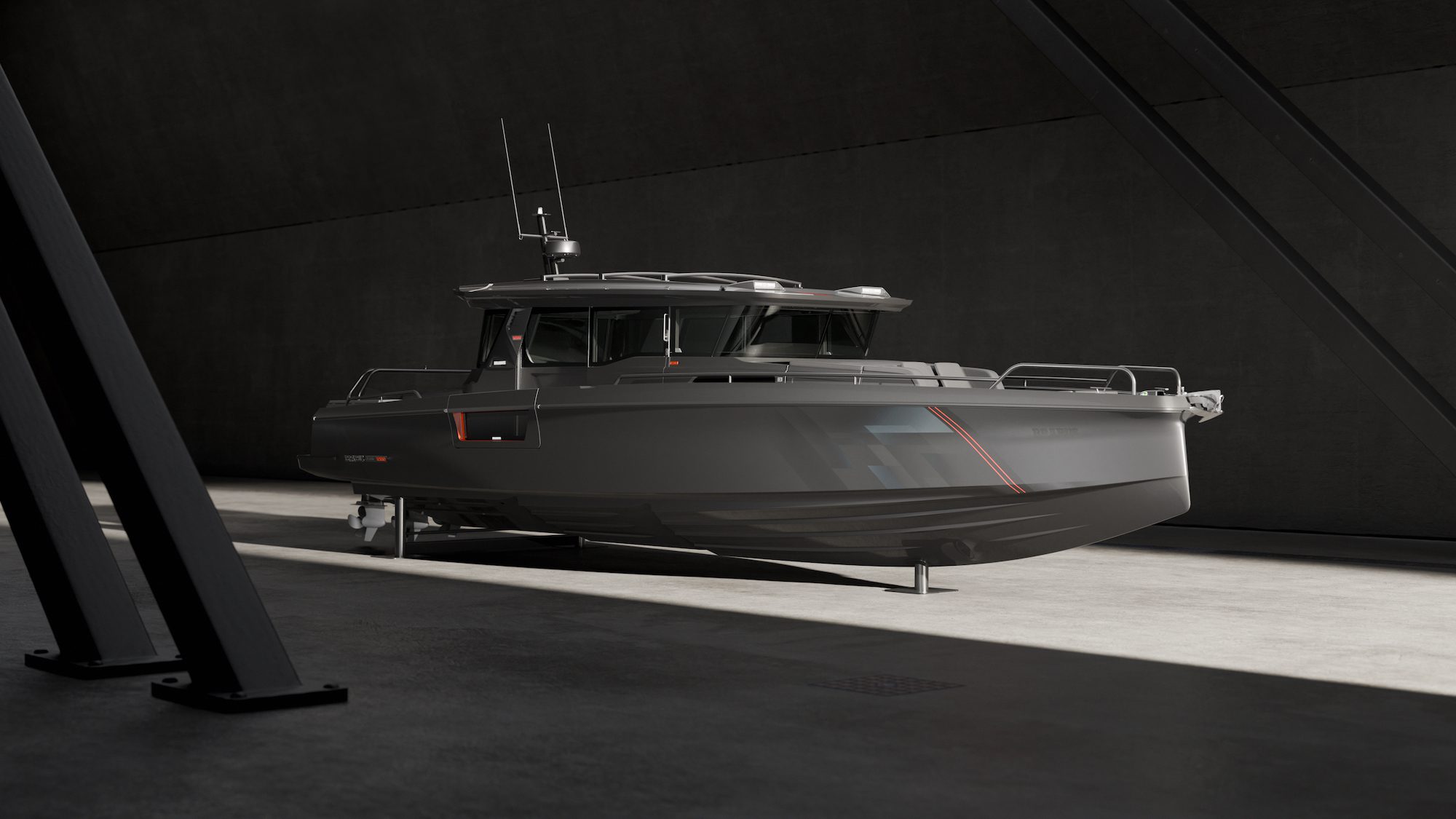 BRABUS Shadow 1200 Cross Cabin | Enclosed Luxury Powerboat